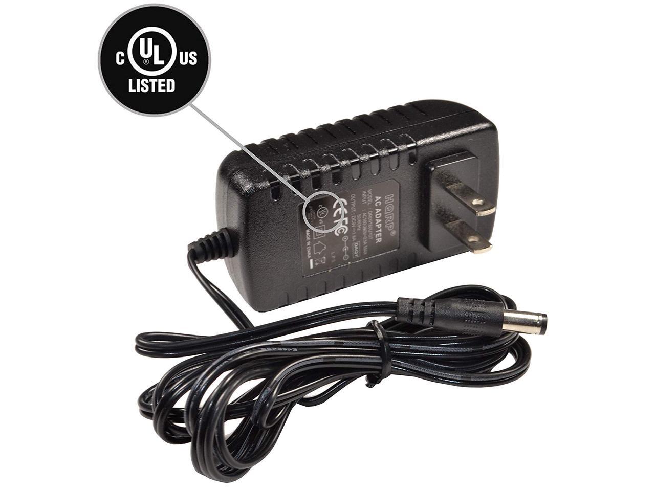 HQRP AC Power Adapter for Venturer Portable DVD Players [UL Listed ...