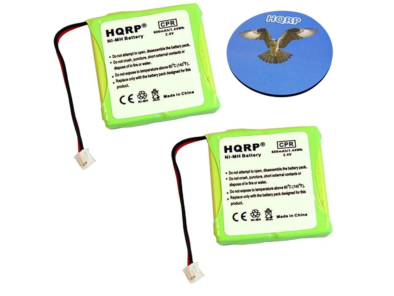 HQRP 2-Pack Phone Battery for FRITZ!FON DECT MT-D / MT-D VOIP DECT / MT ...