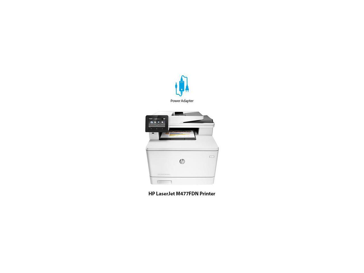 Refurbished: HP Color LaserJet Pro MFP M477fdn - Multifunction Printer ...