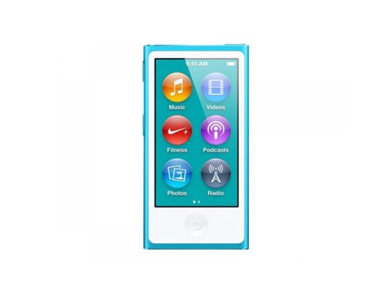 Refurbished: Apple - iPod nano 16GB - 7th Gen (Blue) MD477LL/A - Newegg.com