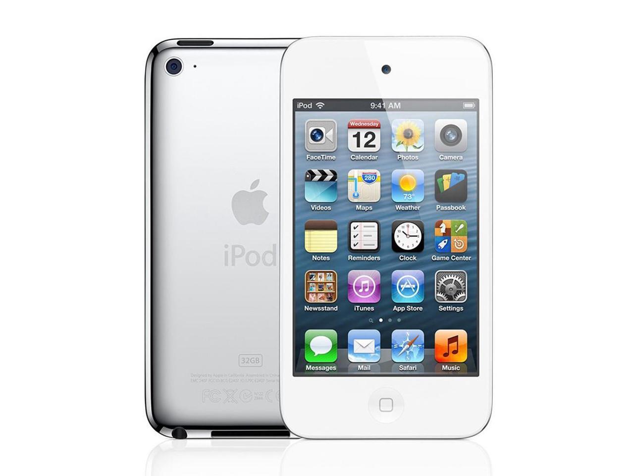 Refurbished: Apple - iPod Touch 8GB - 4th Gen (White) MD057LL/A ...