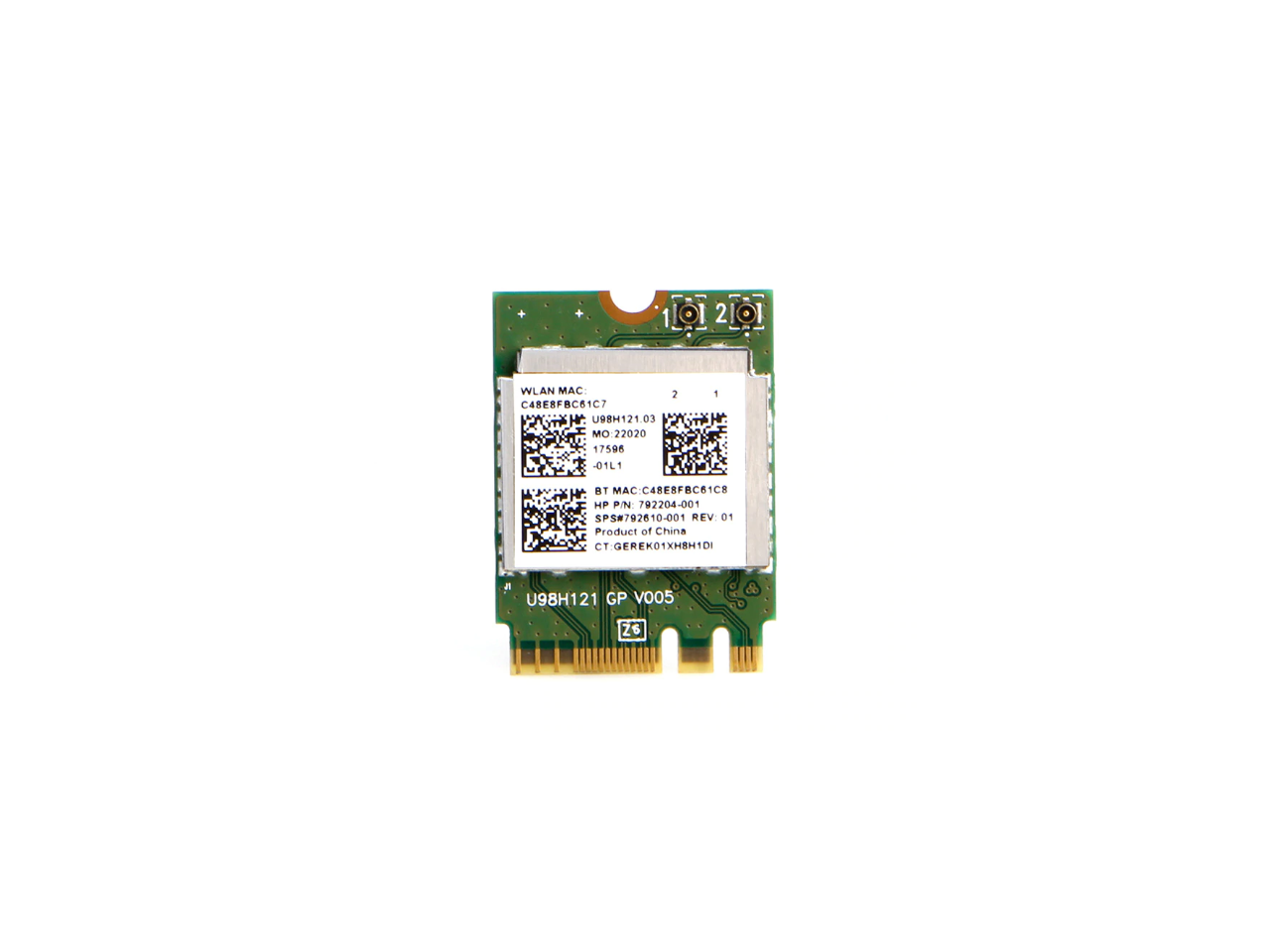 Jual Wireless Wifi Rtl8723be Rtl8723benf Wlan Card