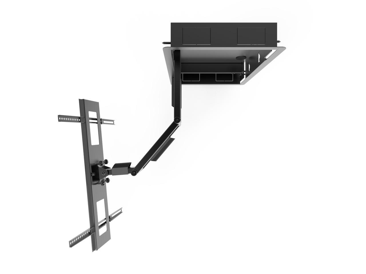 Kanto R500 Recessed In-Wall Full Motion TV Mount for 46-inch to 80-inch ...
