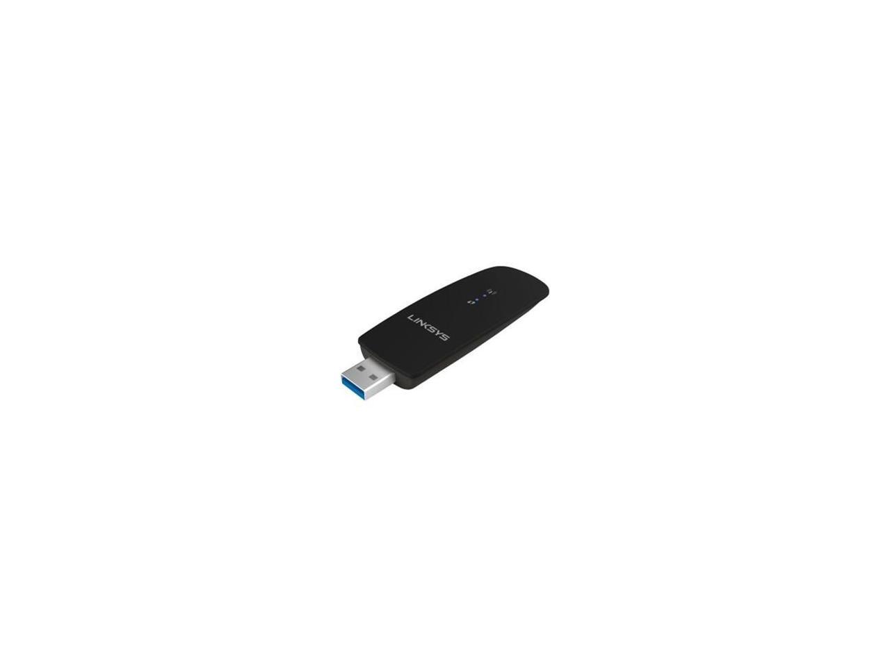 Linksys, WUSB6300, Dual Band Wireless-AC USB Adapter - Newegg.com