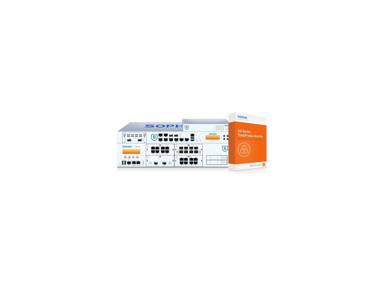 Sophos SG 135 / SG135 Firewall Security Appliance TotalProtect Bundle ...