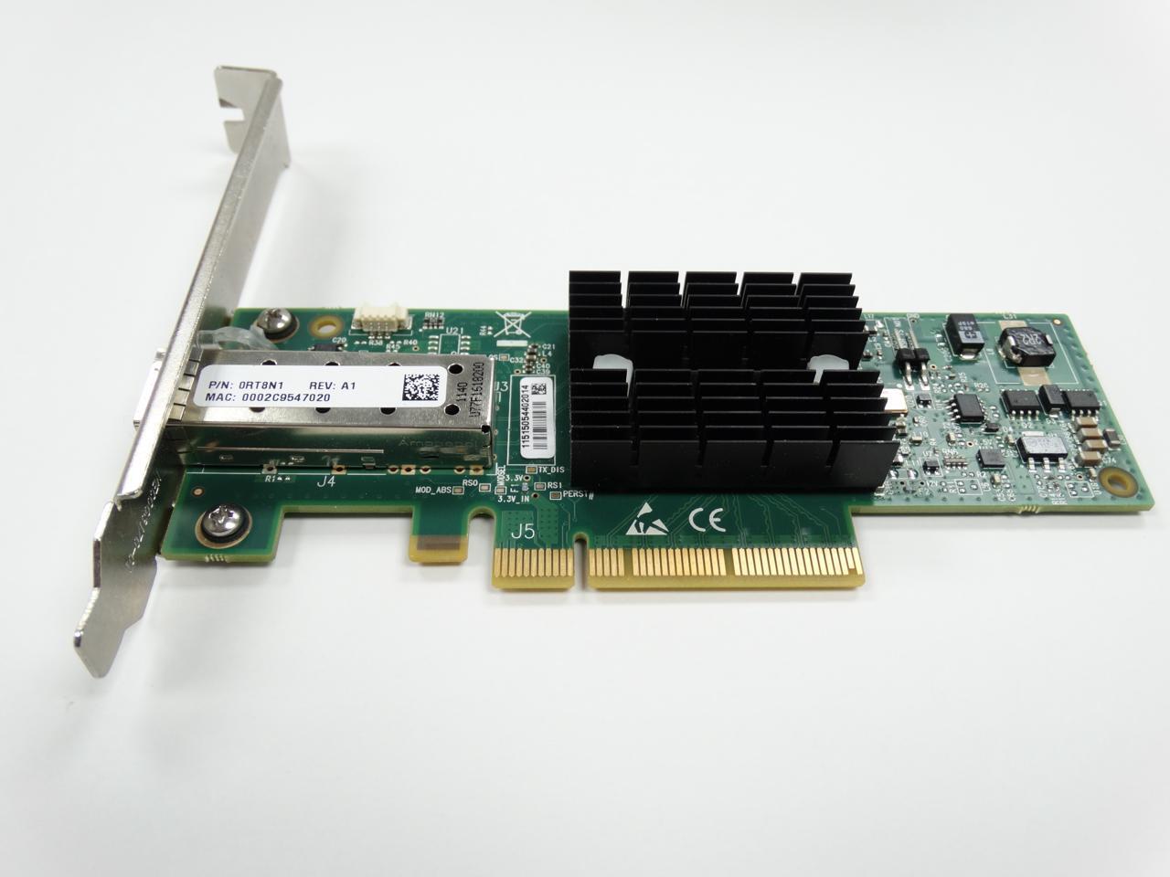 Refurbished: Dell Mellanox Connectx-2 PCIe 10GBe Ethernet NIC Server ...