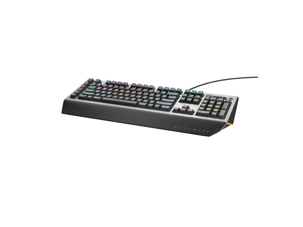 Alienware Pro AW768 Gaming Keyboard - Cable Connectivity - Multimedia ...