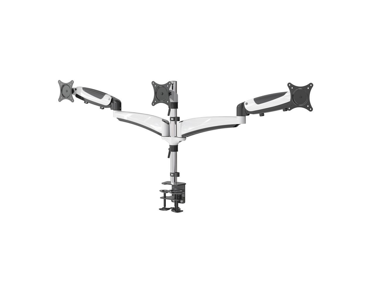 Triple Articulating Monitor Mount. Supports 3 monitors 15 to 28" each ...