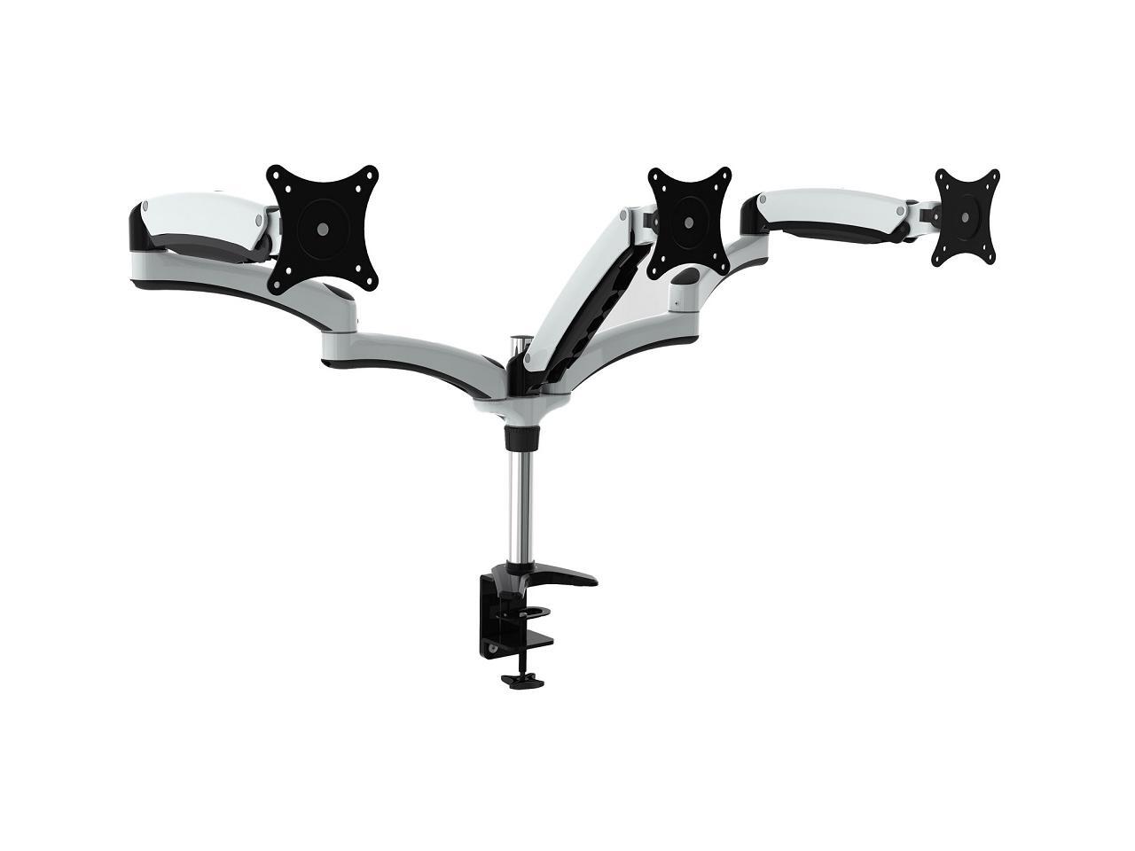 Triple articulating Monitor Mount. Supports 3 monitors 15 to 28" each ...