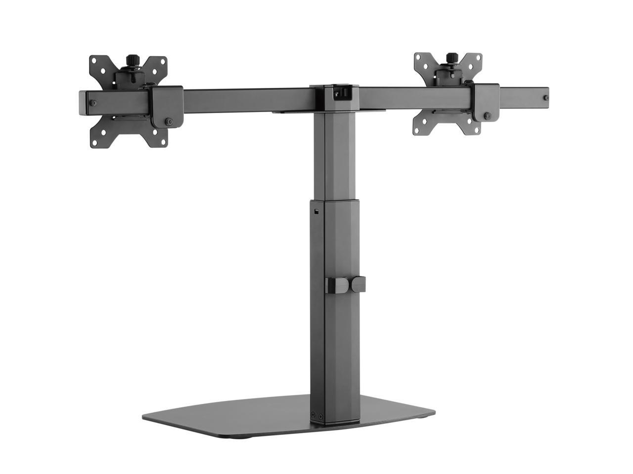 Amer Mounts 2EZH | Dual Screen Pneumatic Vertical Lift Monitor Stand ...