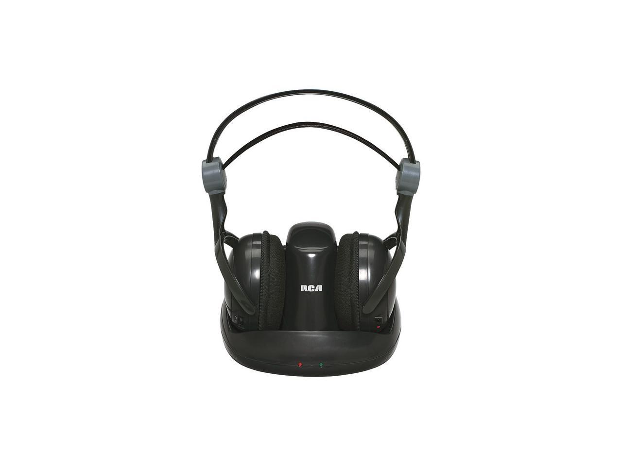 RCA WHP141B 900 MHZ WIRELESS STEREO HEADPHONES - Newegg.com