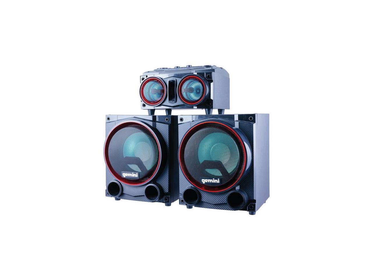 Gemini GSYS-2000 Home Party and Theater Audio System with 2000W Dual 8 ...