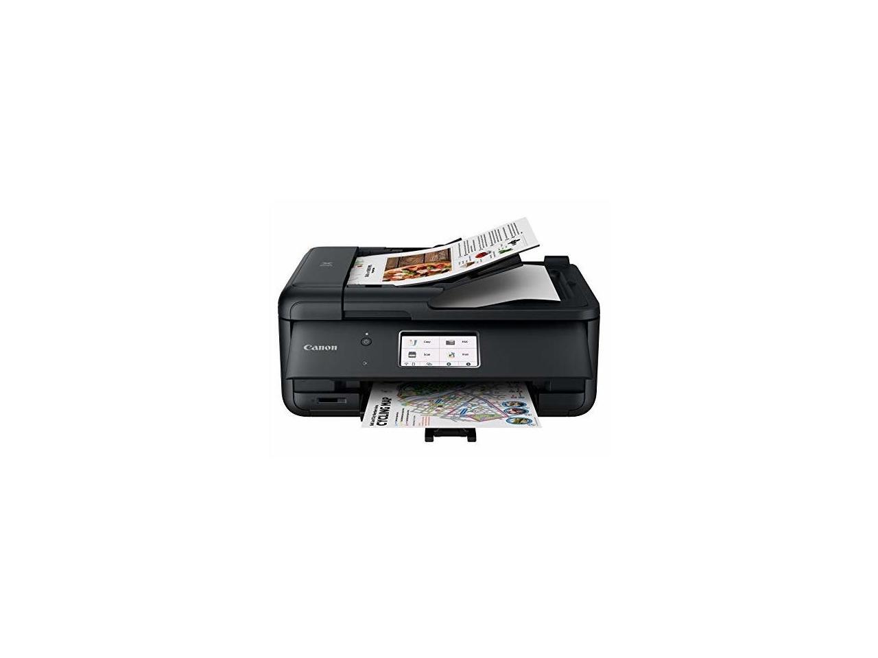 Canon Pixma TR8620 Wireless All-In-One Inkjet Printer with Fax Black ...