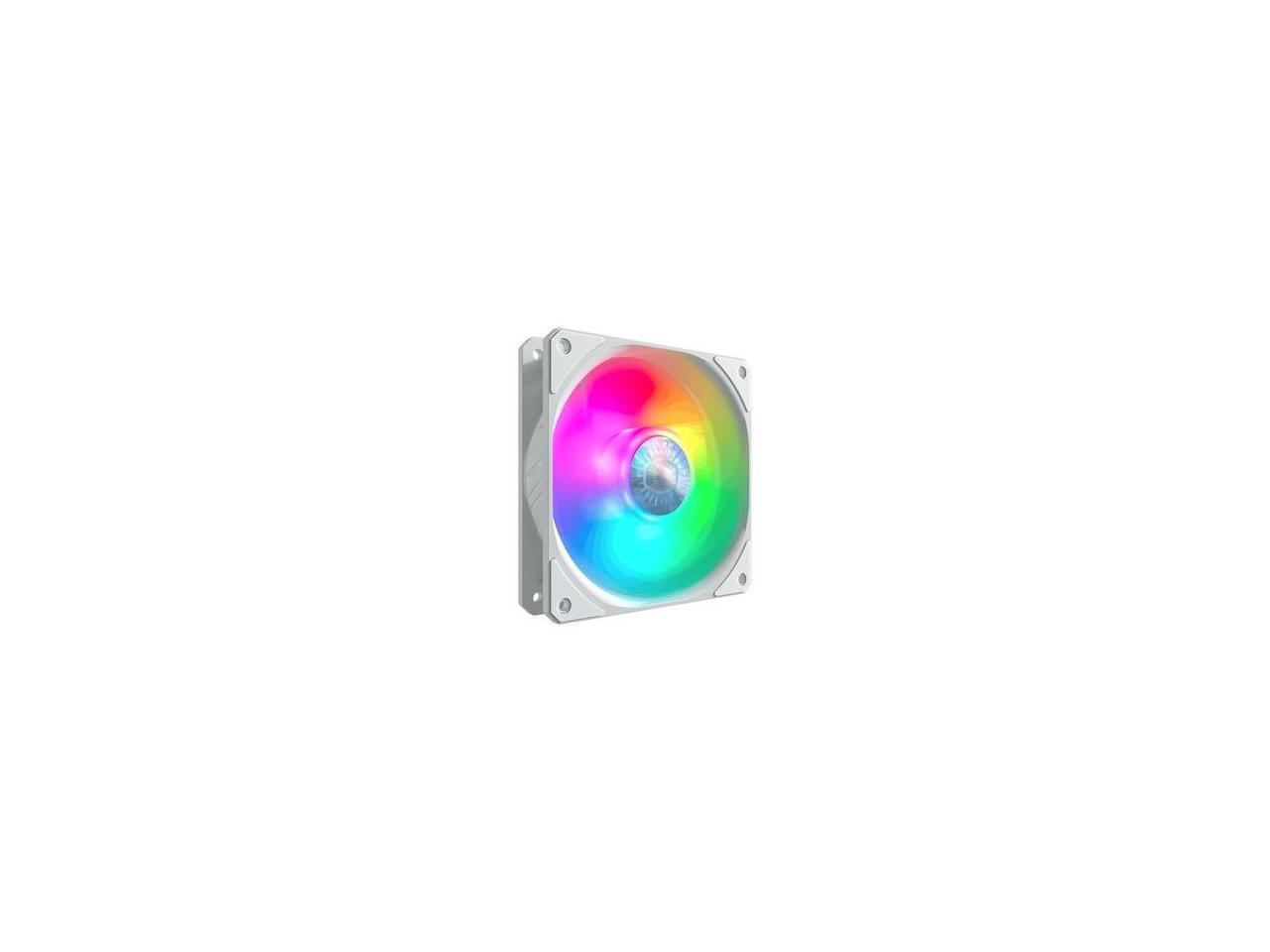 Cooler Master SickleFlow 120 V2 Addressable RGB Fan (White Edition ...