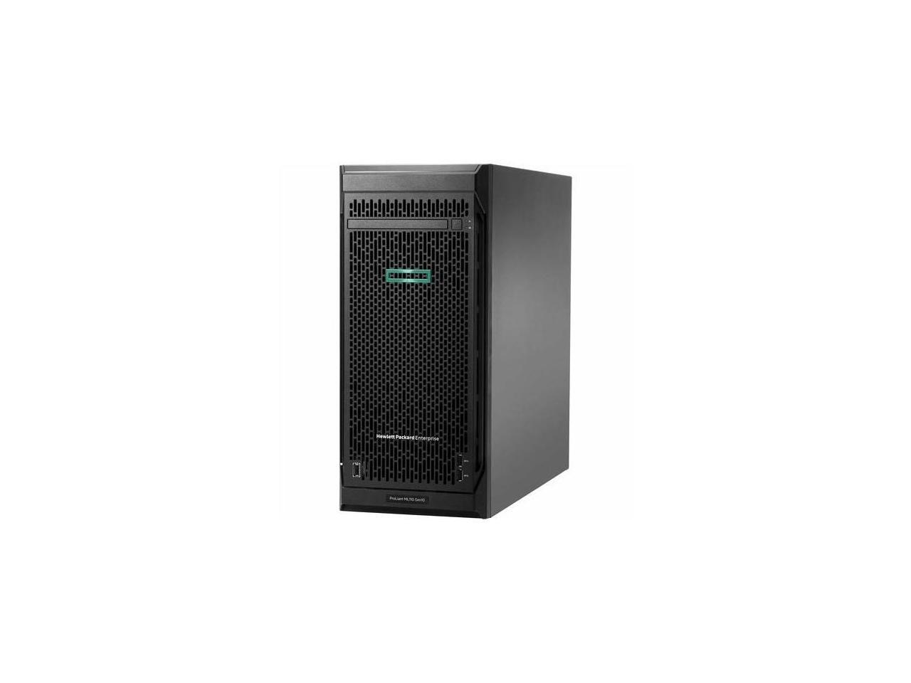 HPE ProLiant ML110 G10 4.5U Tower Xeon Silver 4210R 16GB ATA/600 12Gb/s SAS - Newegg.com