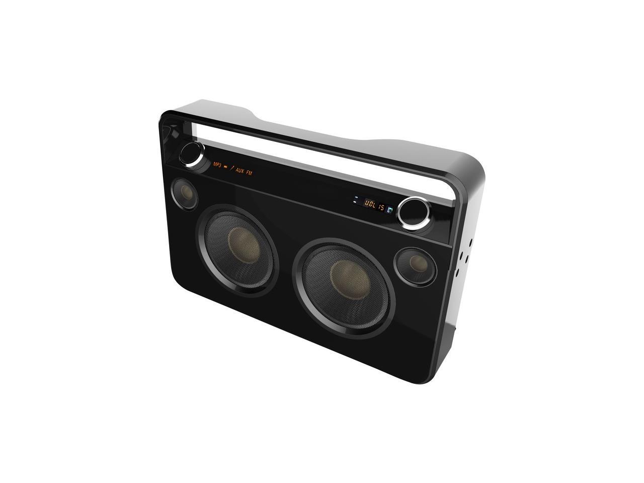 SUPERSONIC SC-1000BT Bluetooth Boombox Black - Newegg.com