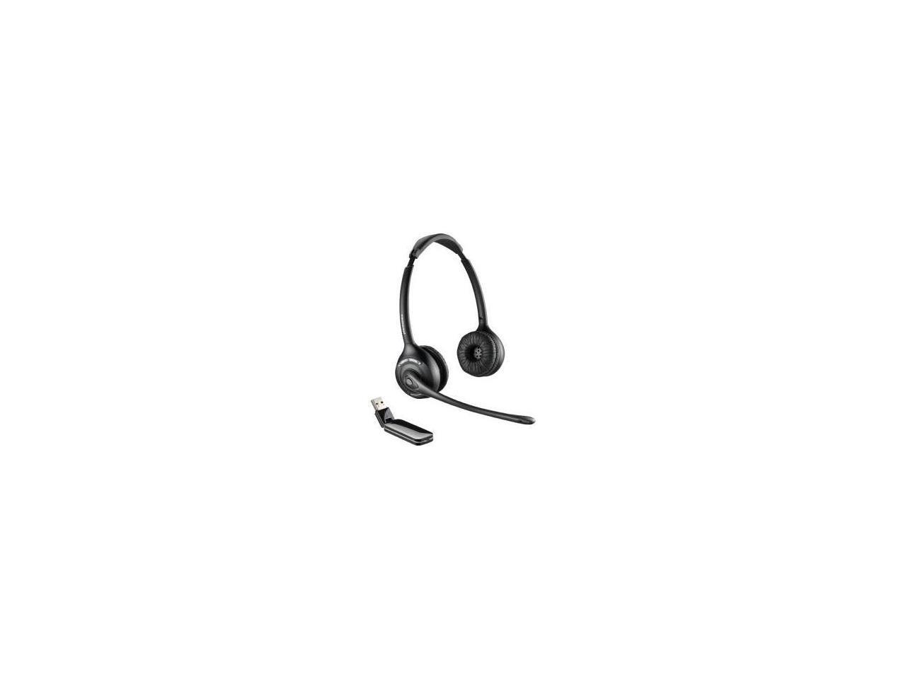 Plantronics Savi W420-M Binaural Over-the-Head USB Wireless Headset ...