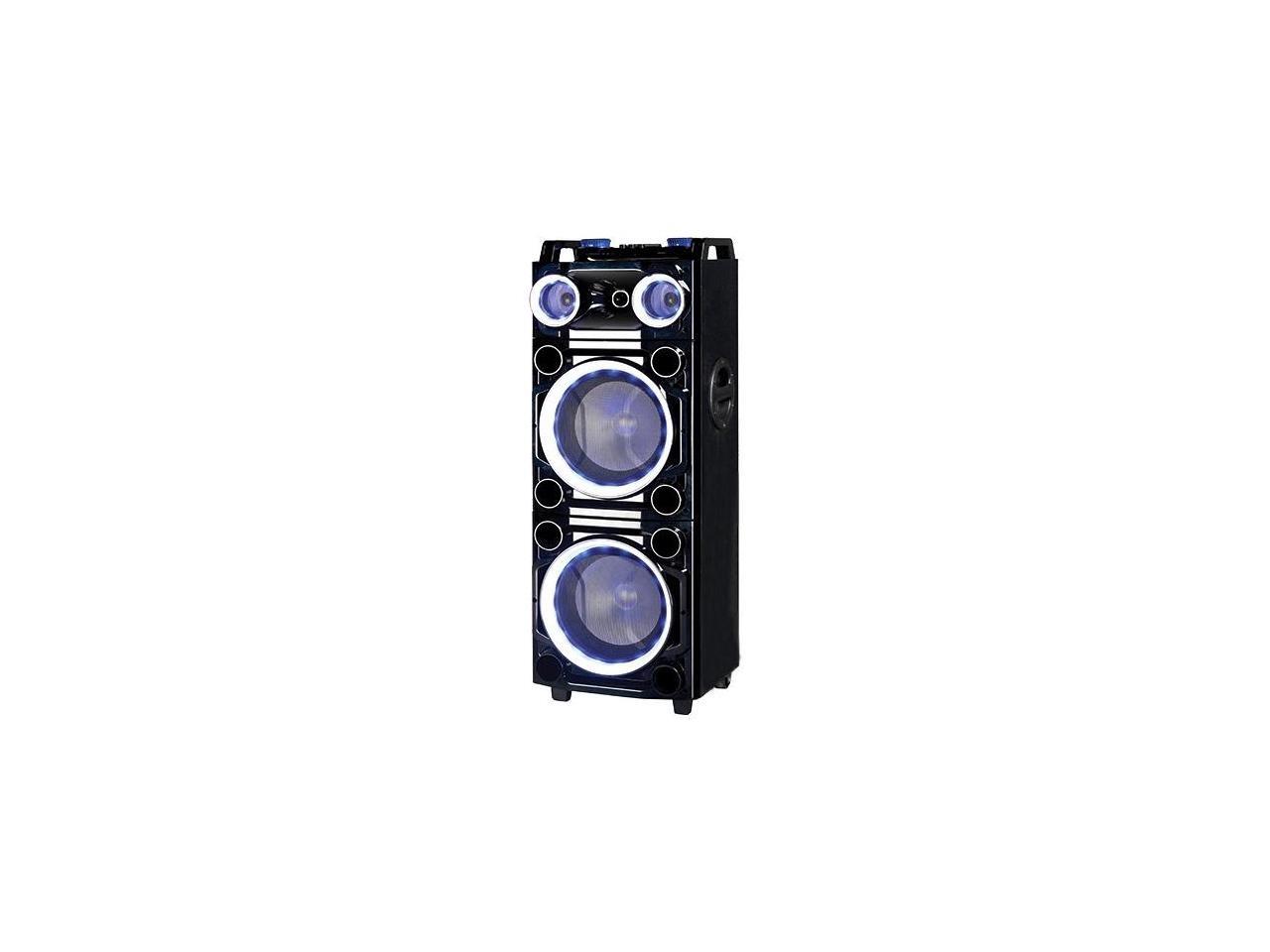 Supersonic IQ-6210DJBT PRO 2 x 10" Bluetooth(R) DJ Speaker - Newegg.com