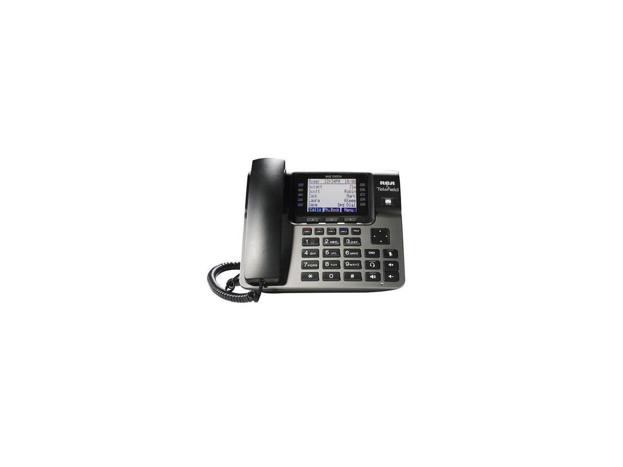 RCA U1000 Unison 4 Line Business Phone System Base - Newegg.com