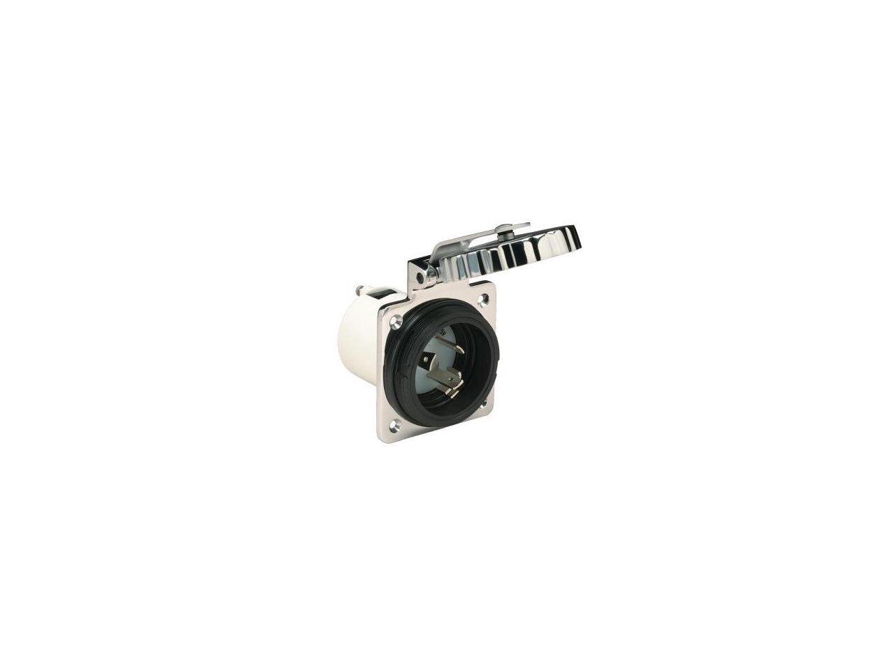 Marinco 303SSEL-B 30A Power Inlet - Stainless Steel - 125V - Newegg.com