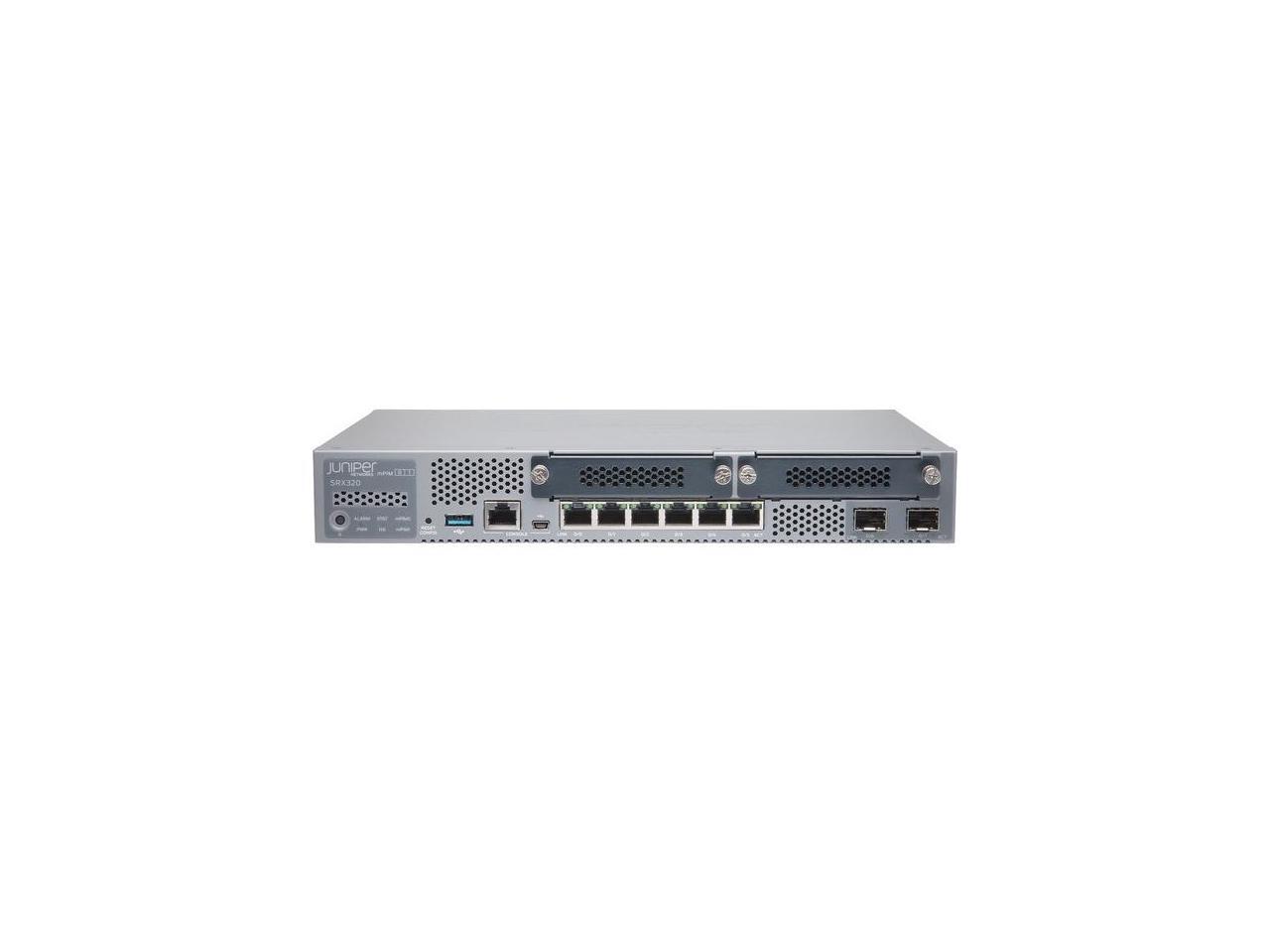 Juniper Networks - SRX320 - Juniper SRX320 Router - 6 Ports - PoE Ports ...