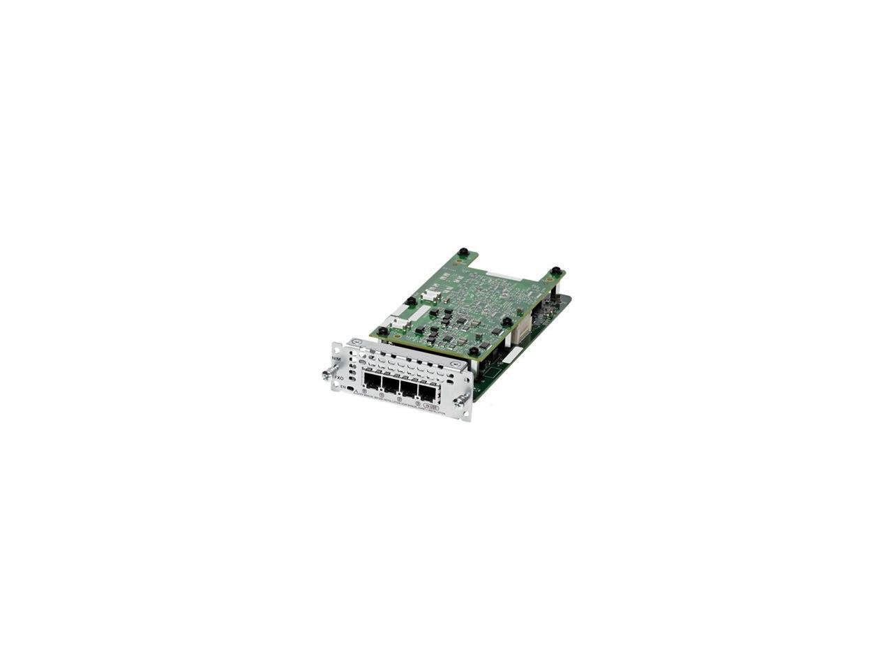 Cisco NIM-4FXO= Voice Interface Card (VIC) - Newegg.com
