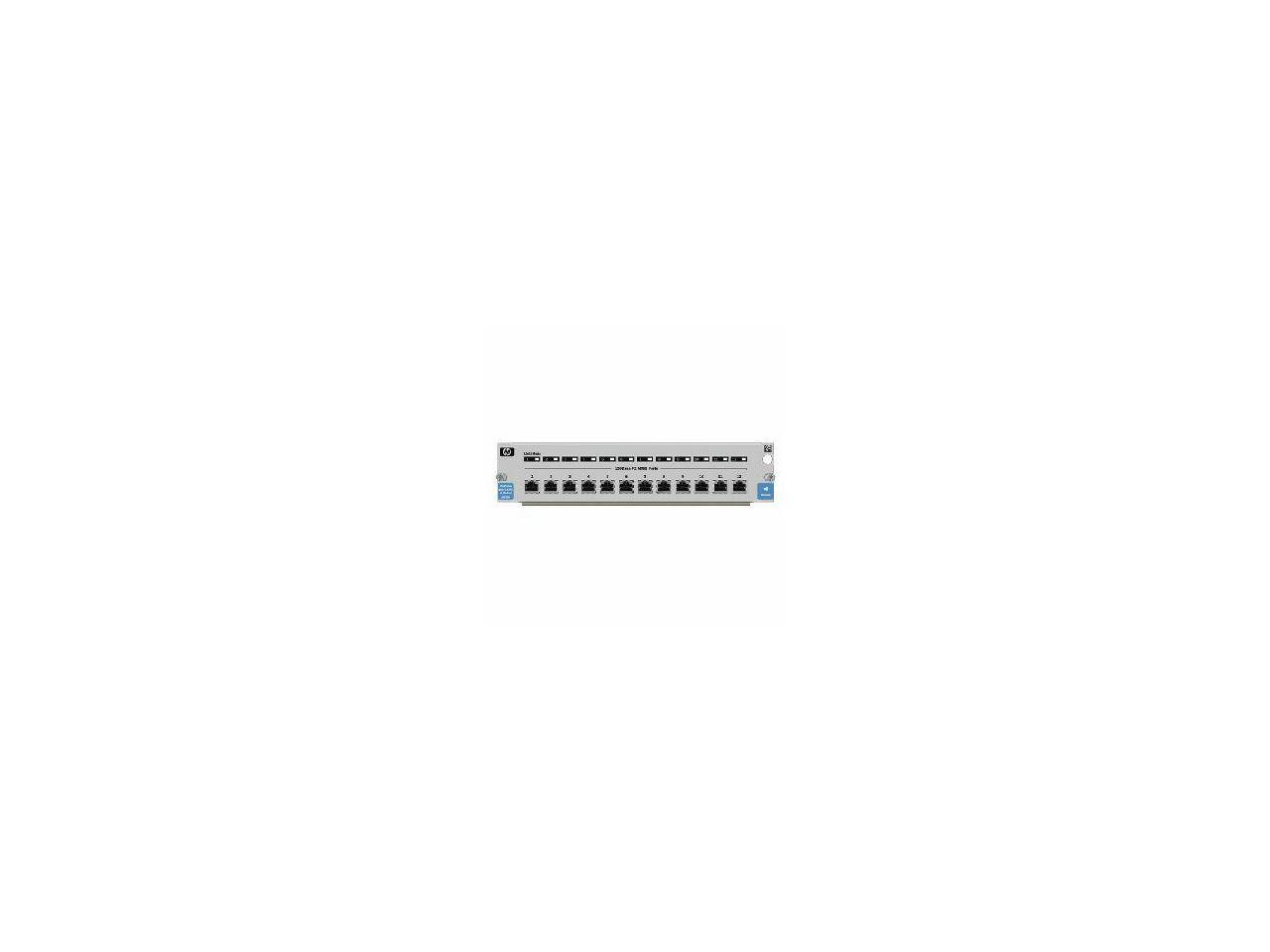 HP J8763A 12-port 100FX MTRJ vl Module - Newegg.com