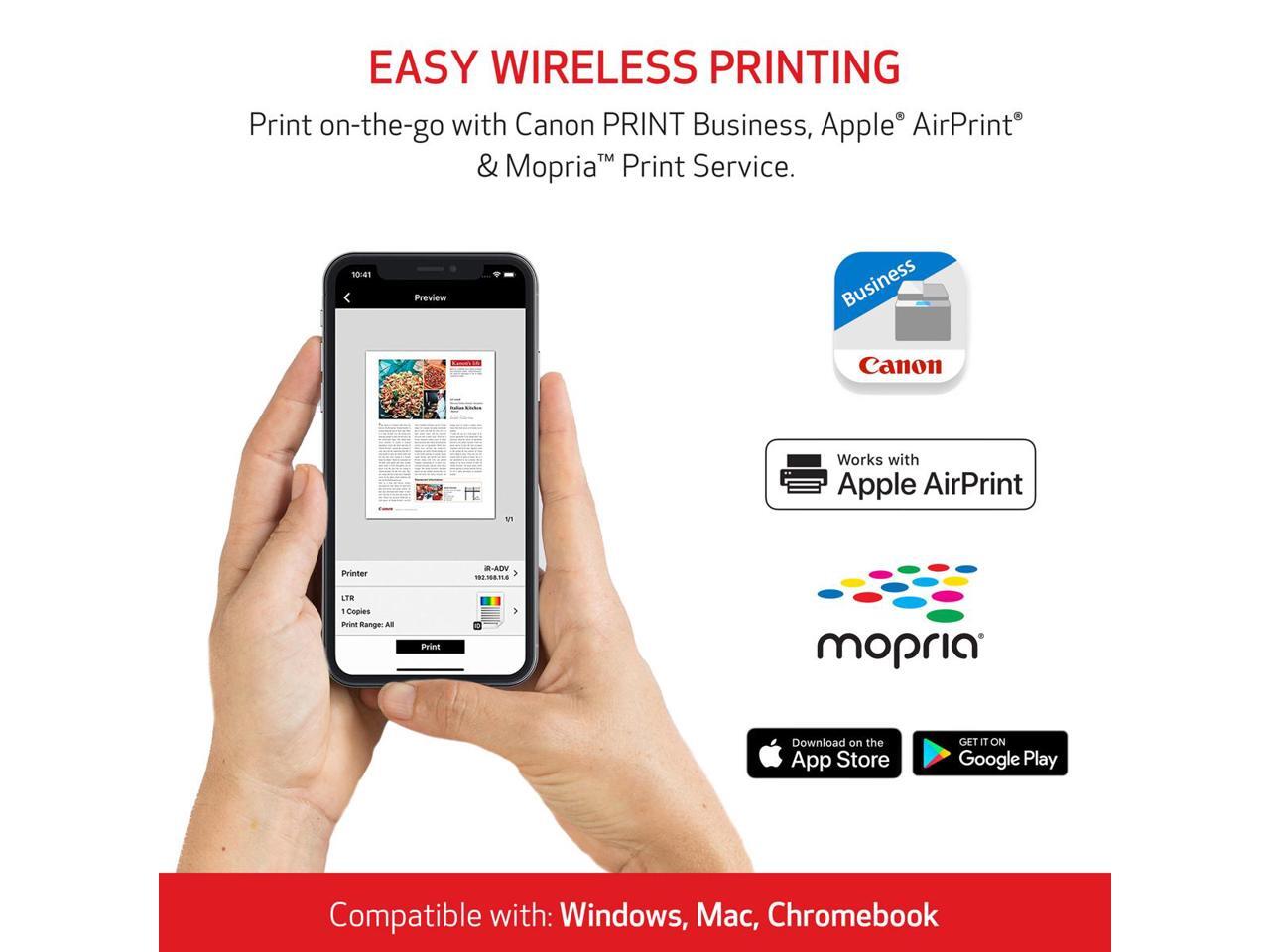 Canon imageCLASS MF656Cdw Wireless Laser Multifunction Printer Color ...