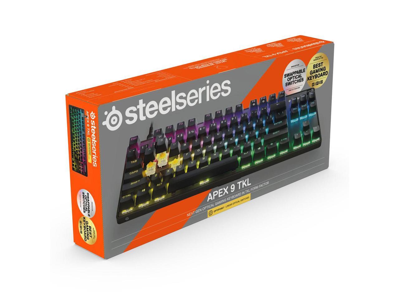 SteelSeries Apex Pro Mini Mechanical Gaming Keyboard – World’s Fastest ...