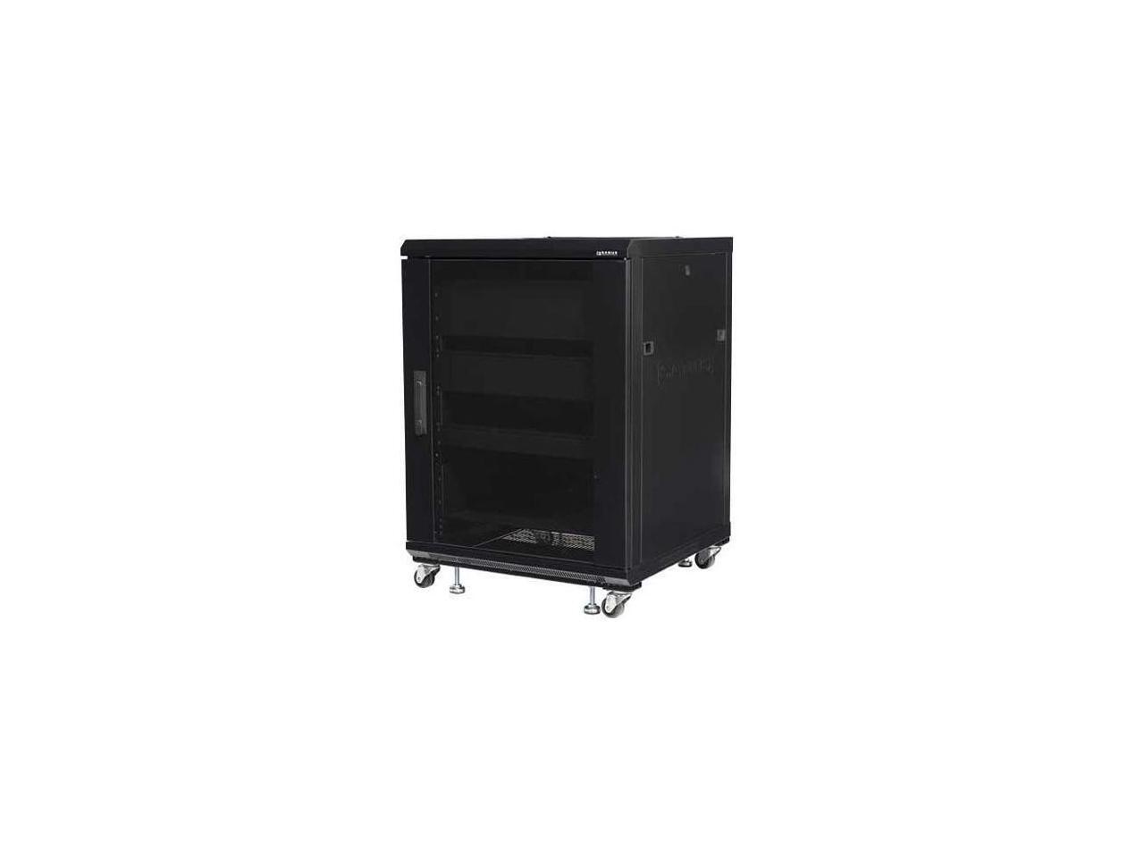 Sanus System CFR2115 34" Tall AV 15U Component Rack #CFR2115-B1 ...