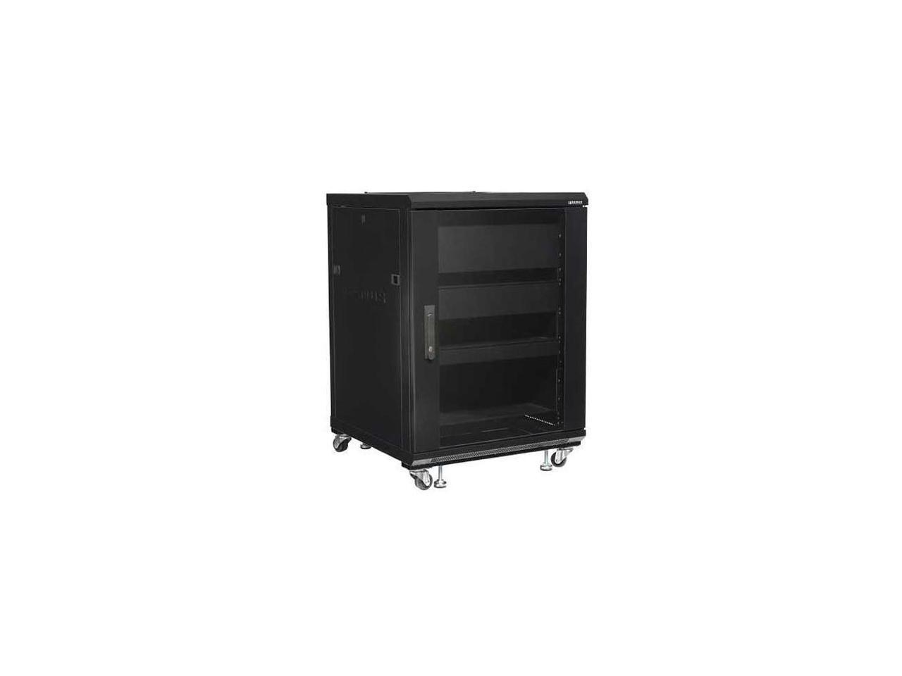 Sanus System CFR2115 34" Tall AV 15U Component Rack #CFR2115-B1 ...