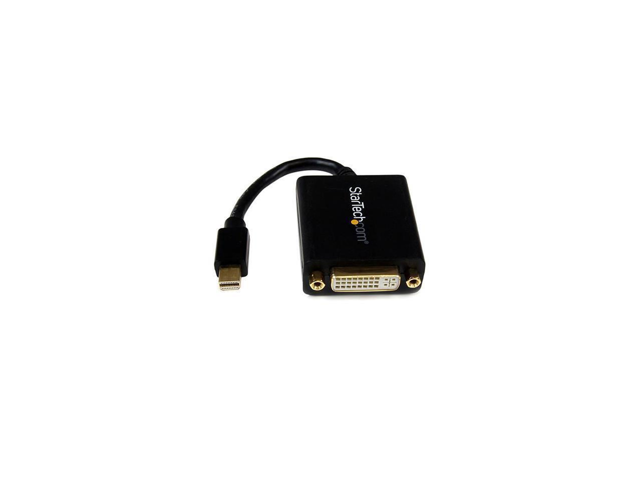 StarTech.com MDP2DVI Mini DisplayPort to DVI Adapter - 1920x1200 ...