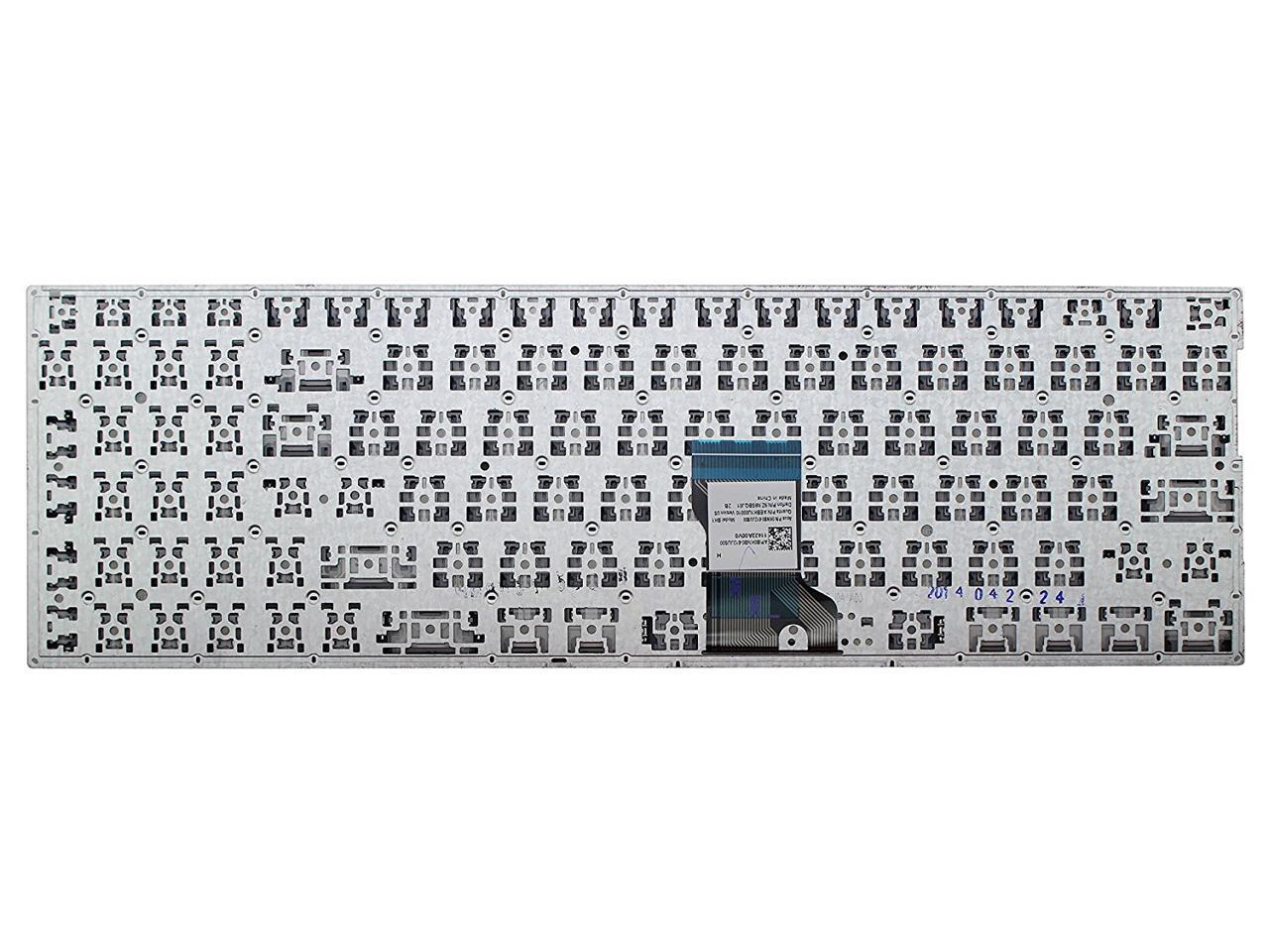New for Asus Q503 Q503U Q503UA Q534 Q534U Q534UX US Silver Keyboard ...