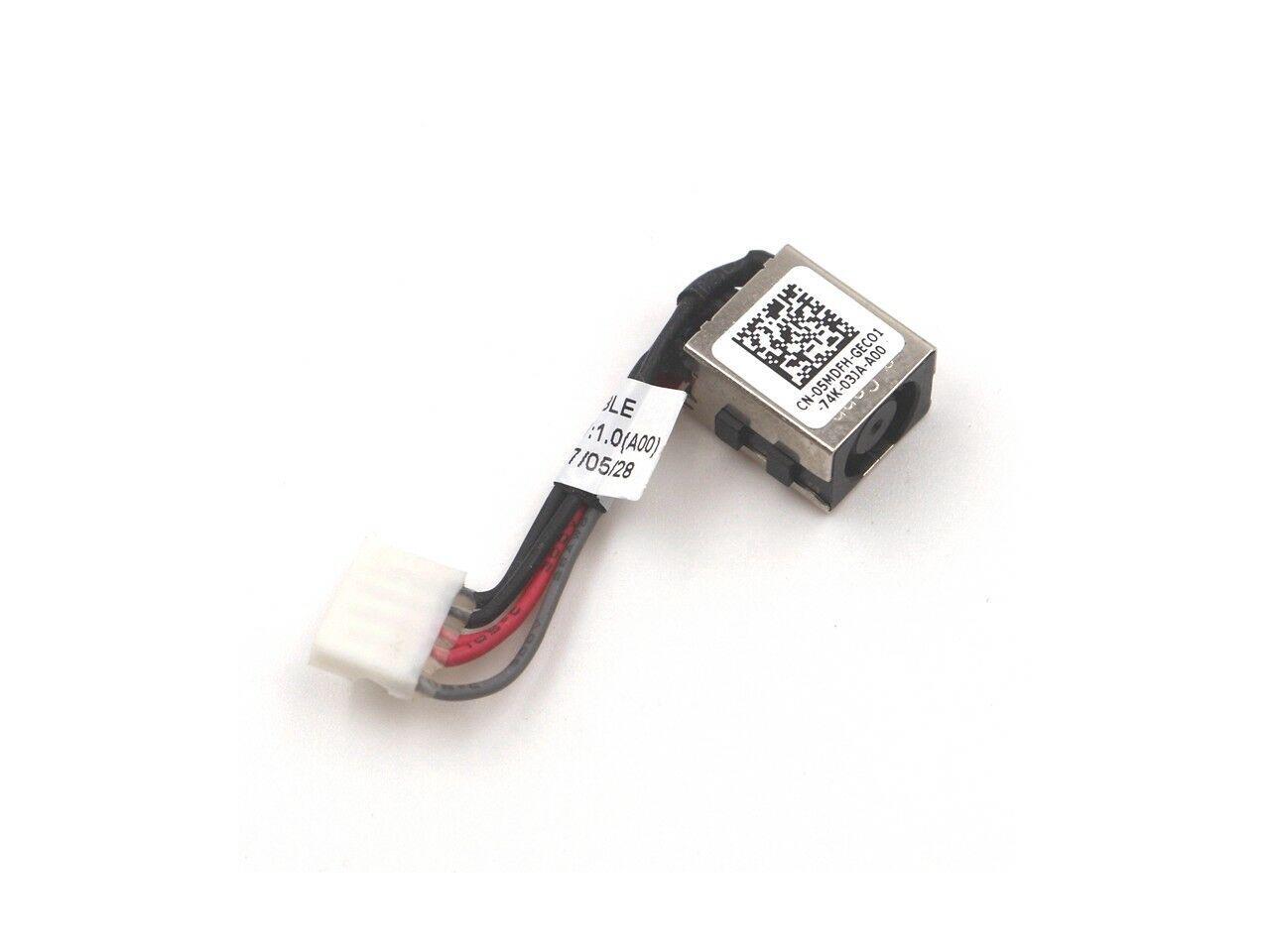 AC DC Jack Power Plug in Charging Port Connector Socket with Wire Cable ...