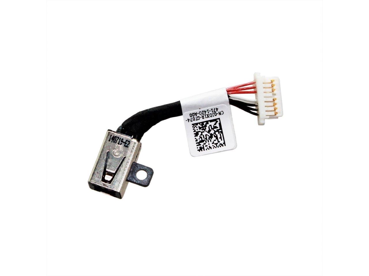 New AC DC Jack Power Plug In Charging Port Connector Socket with Wire ...