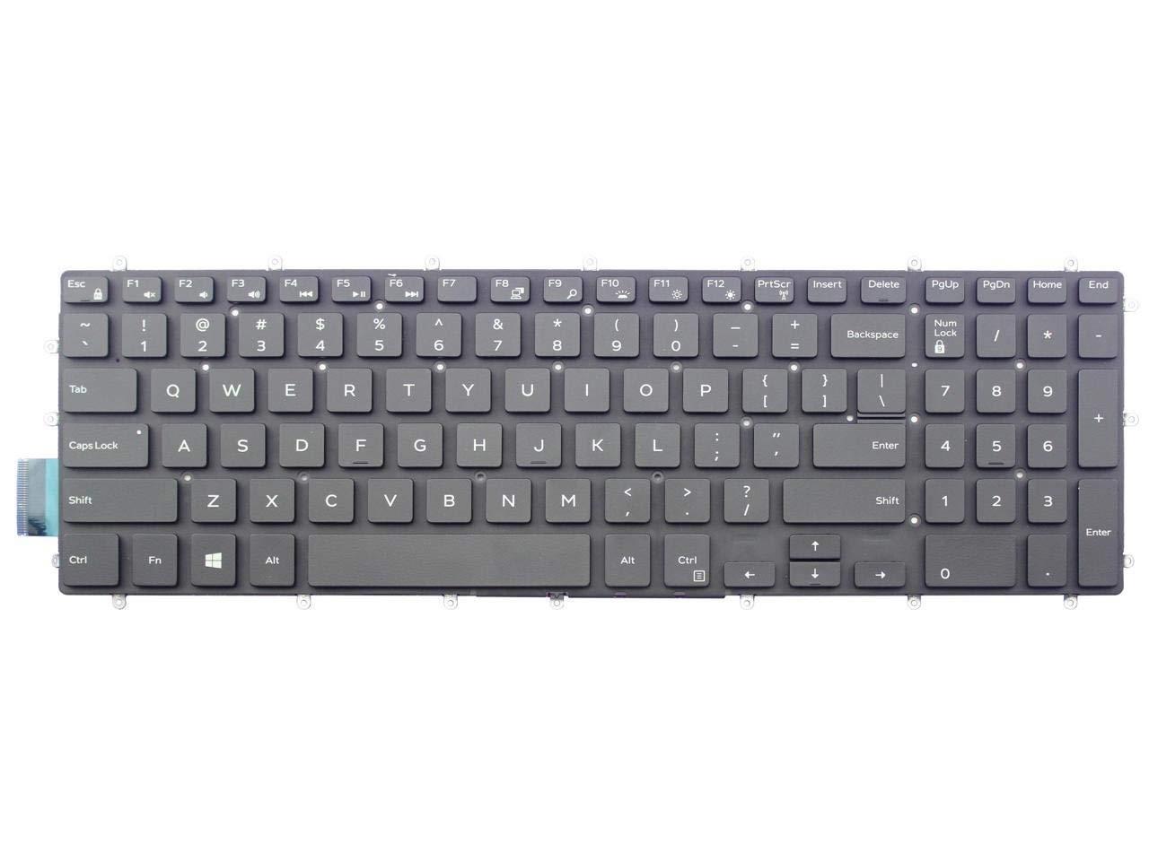 New US Black English Backlit Laptop Keyboard (without palmrest ...