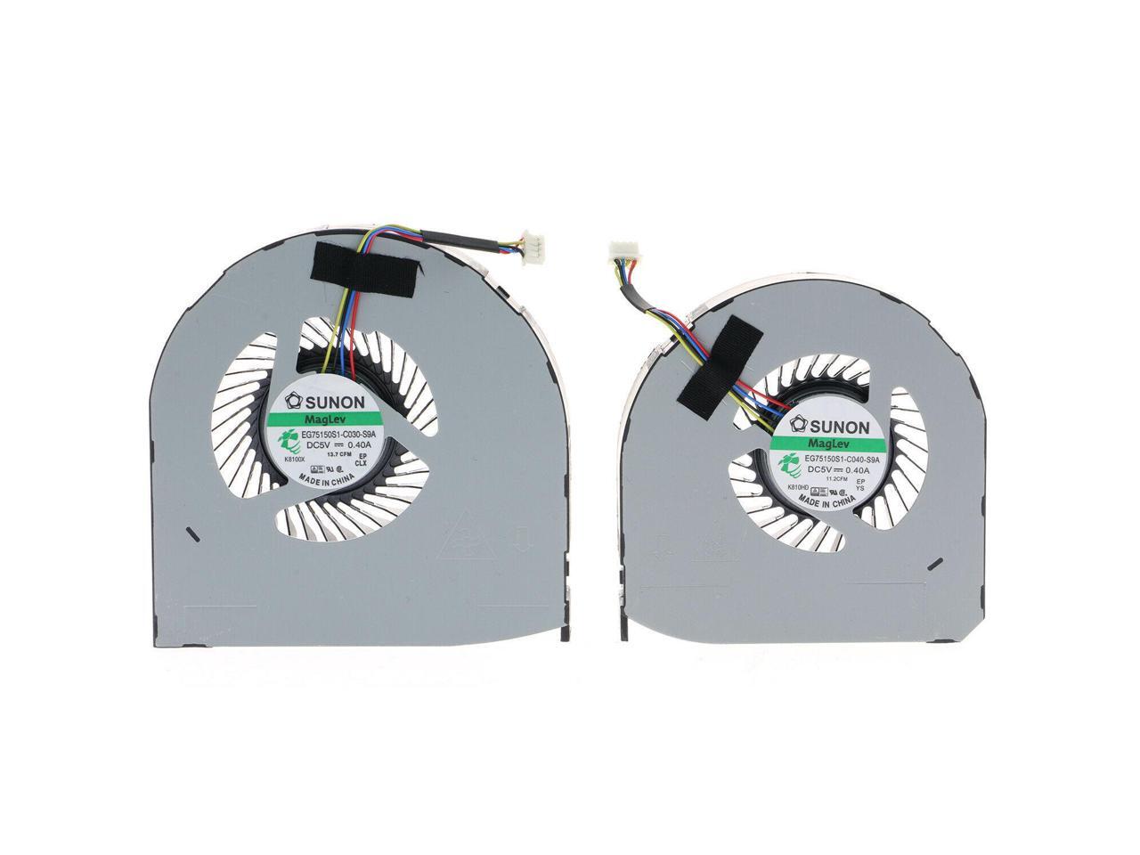 New CPU+GPU Cooling Fan Replacement For Dell Precision 7710 7720 M7710 ...