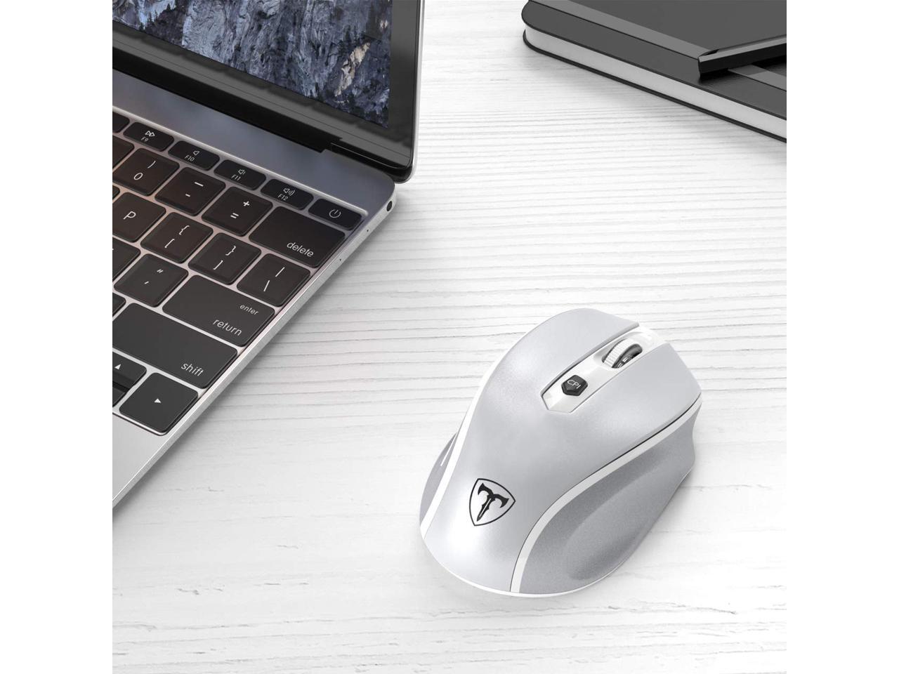 VicTsing MM057 2.4G Wireless Mouse Portable Mobile Optical Mouse with ...