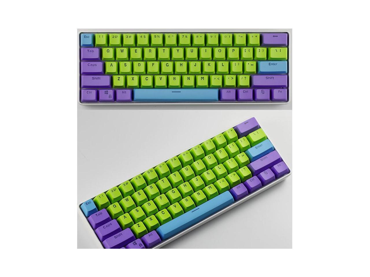 CORN 61 Key Layout OEM Profile PBT Thick Keycaps for 60% Mechanical ...