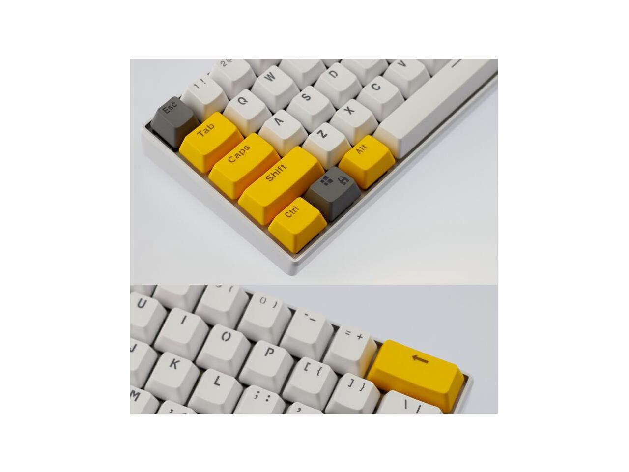 CORN 61 Key Layout OEM Profile PBT Thick Keycaps for 60% Mechanical ...