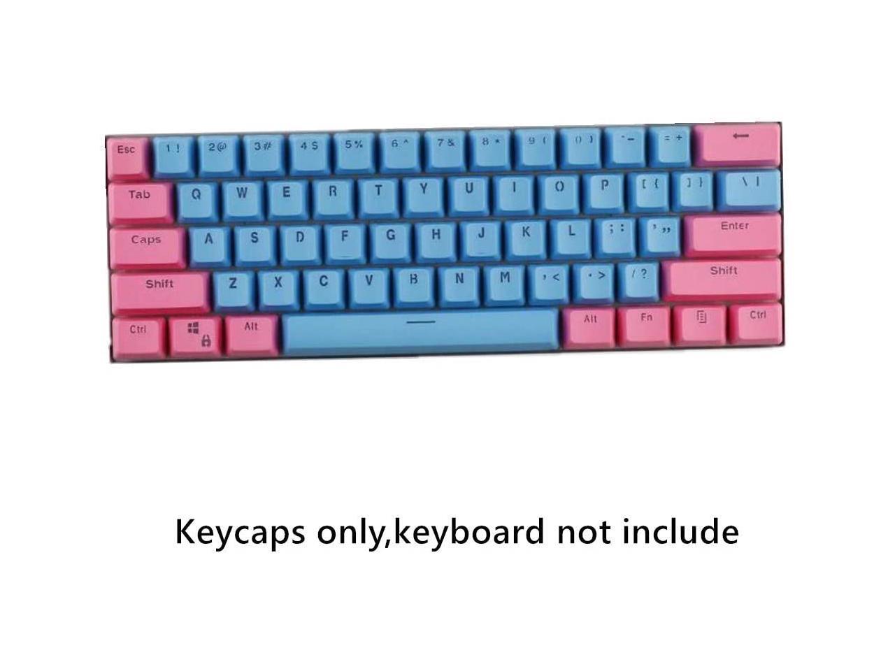 CORN 61 Key Layout OEM Profile PBT Thick Keycaps for 60% Mechanical ...