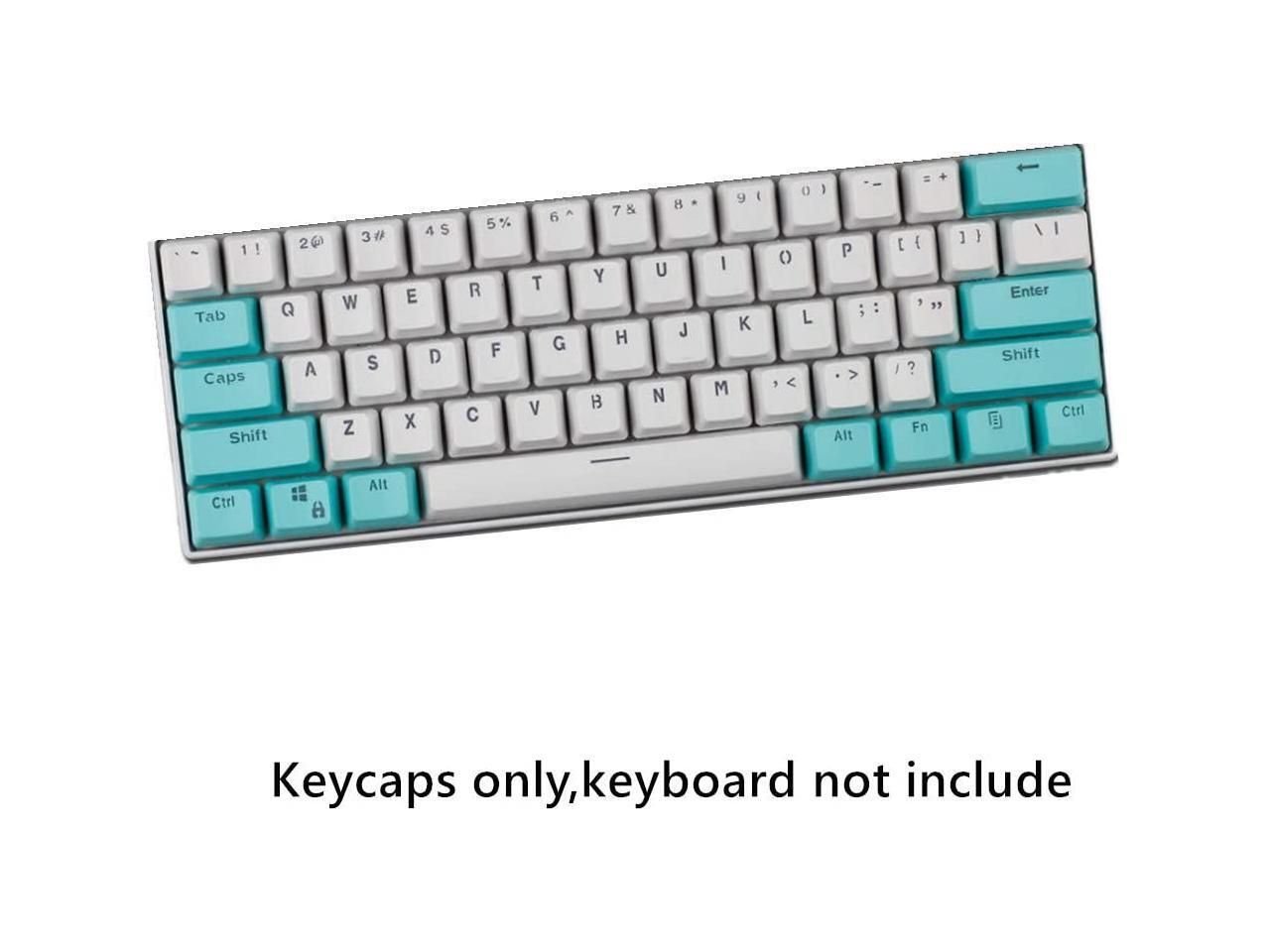 CORN 61 Key Layout OEM Profile PBT Thick Keycaps for 60% Mechanical ...