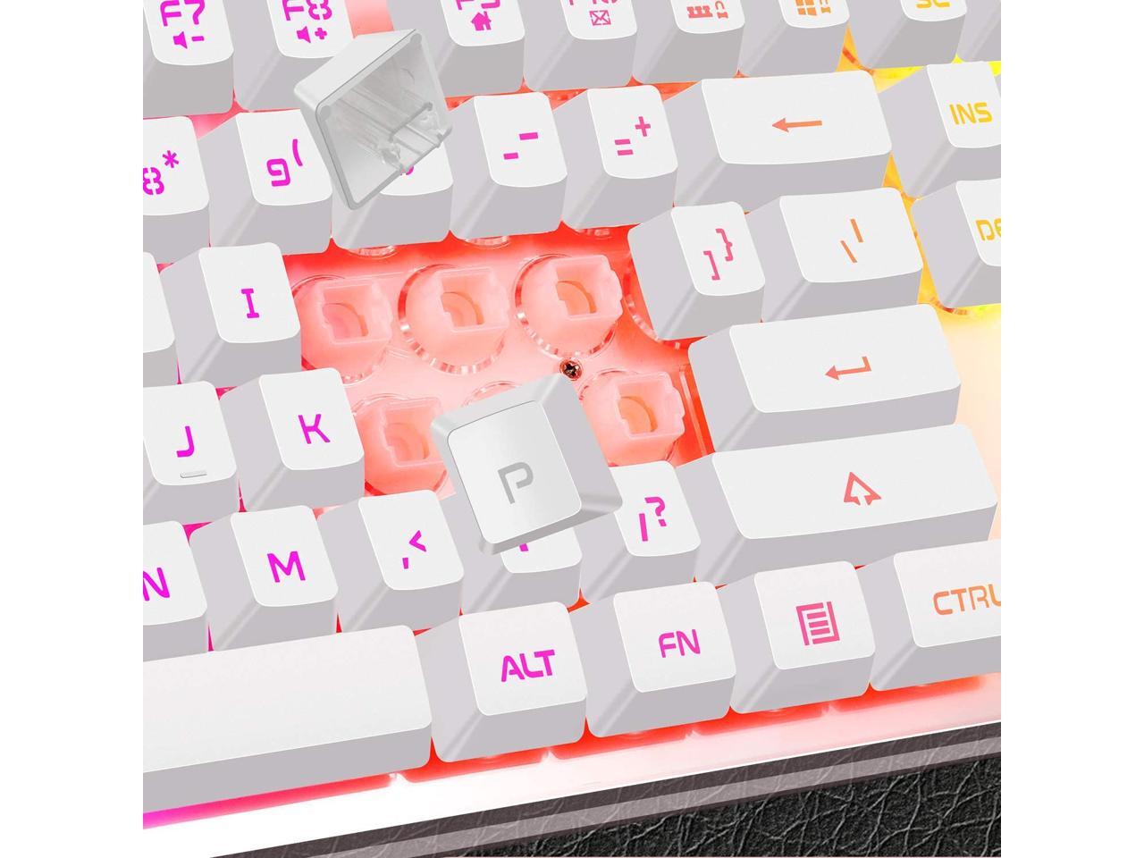 MageGee K1 Gaming Keyboard and Mouse Combo, LED Rainbow Backlit ...