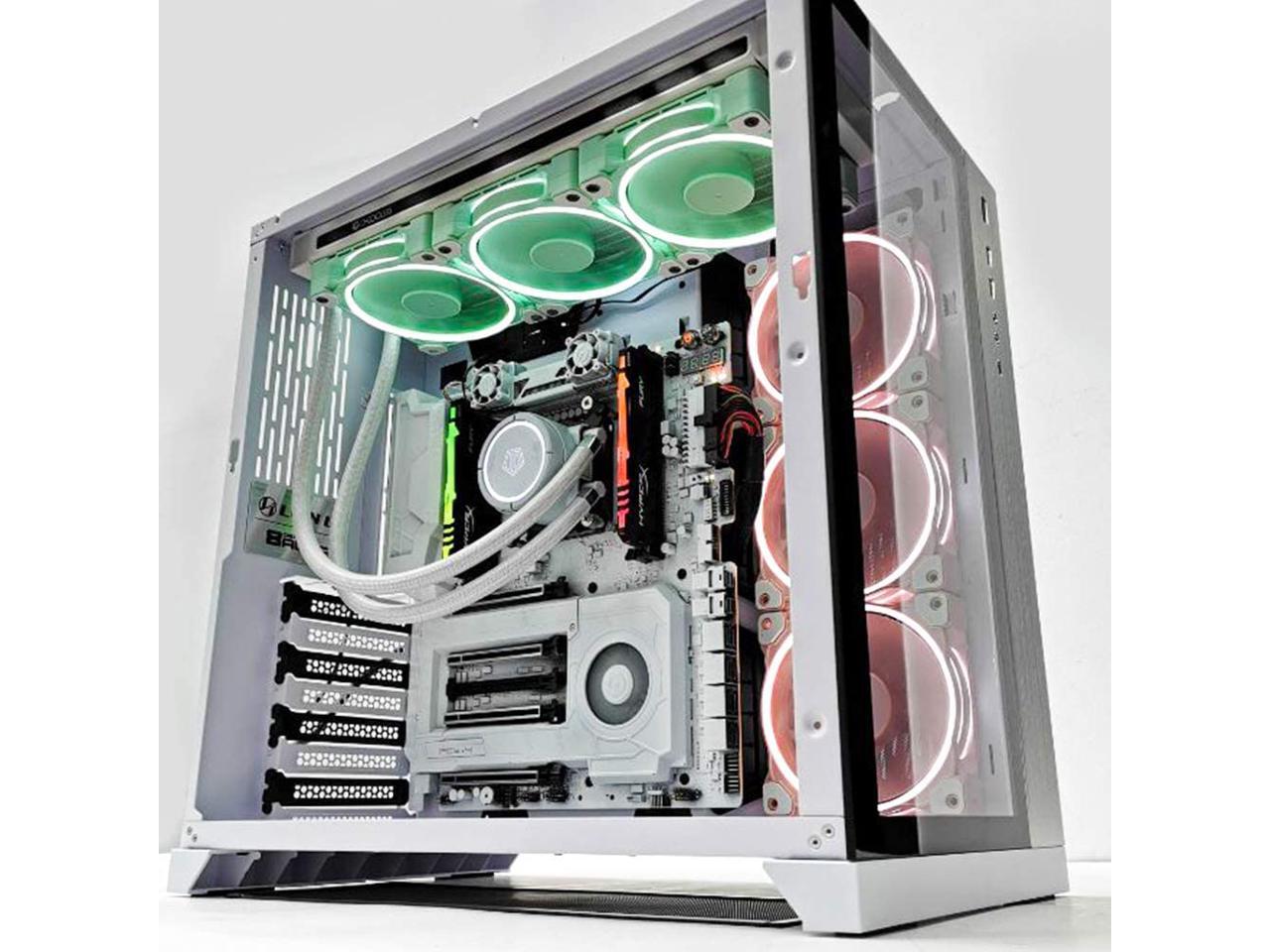 Pastel 120mm Case Fan White LED PWM Fan for PC Case/CPU Cooler (Mint ...