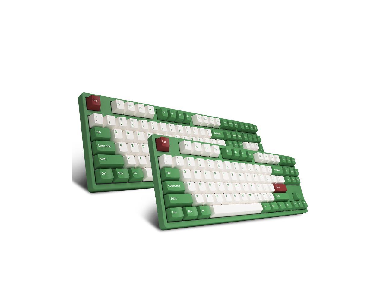 Ducky 3108DS Matcha Red Bean Full-standard Gaming Mechanical Keyboard ...