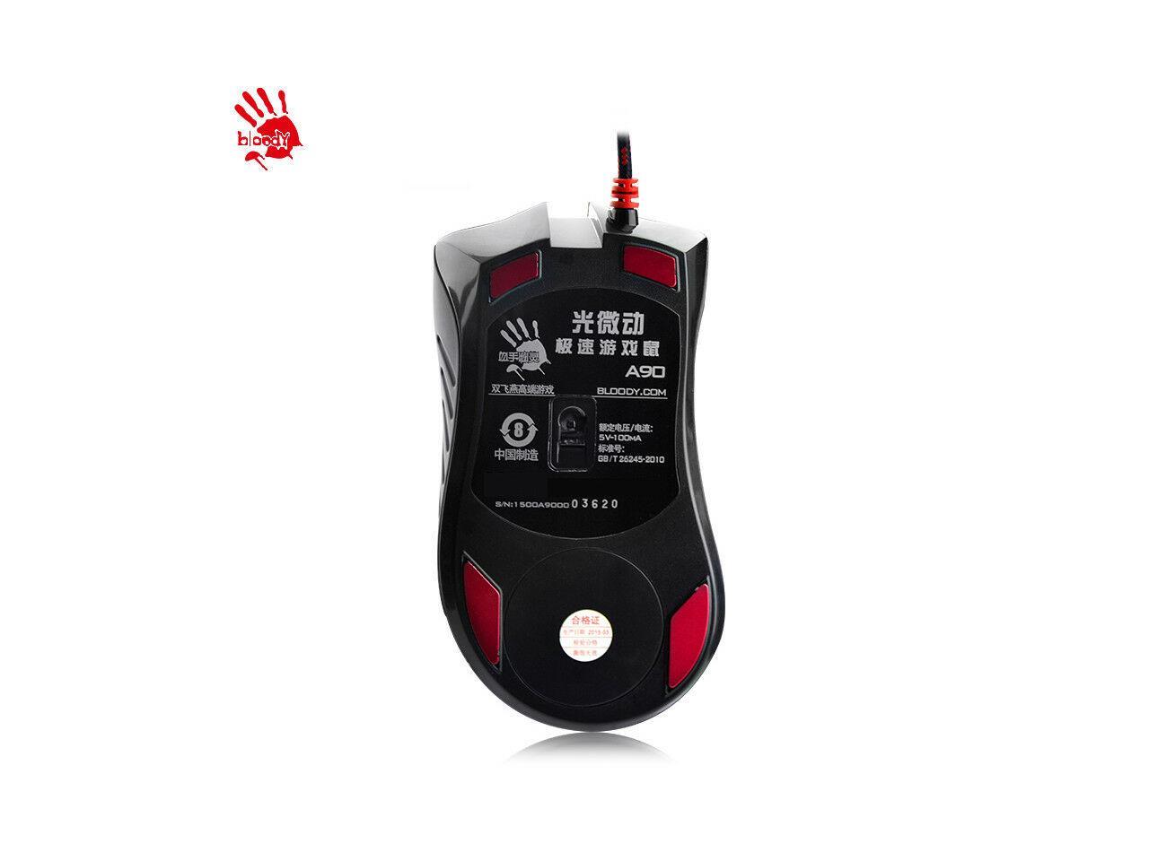 A4tech Bloody A90 light strike micro switch professional gaming mouse ...