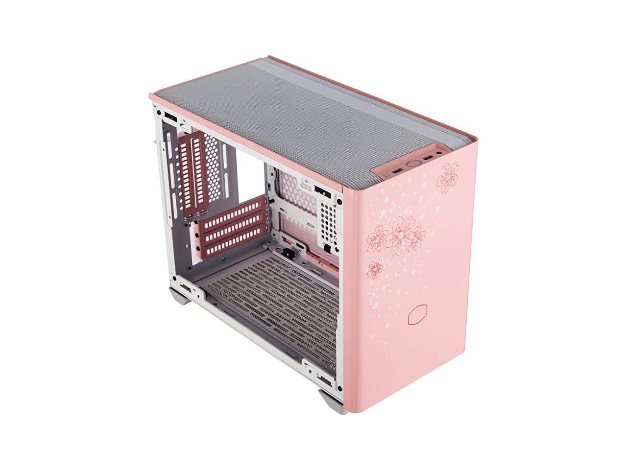 Cooler Master MasterBox NR200P Sakura Limited Edition Mini ITX Computer ...