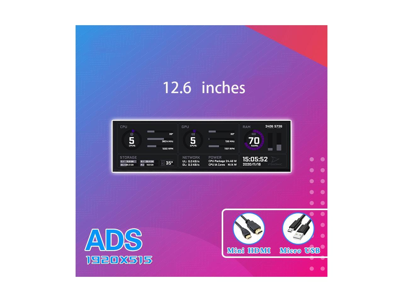 CORN Secondary Screen, AIDA64 Data Monitoring for Computer Monitoring ...