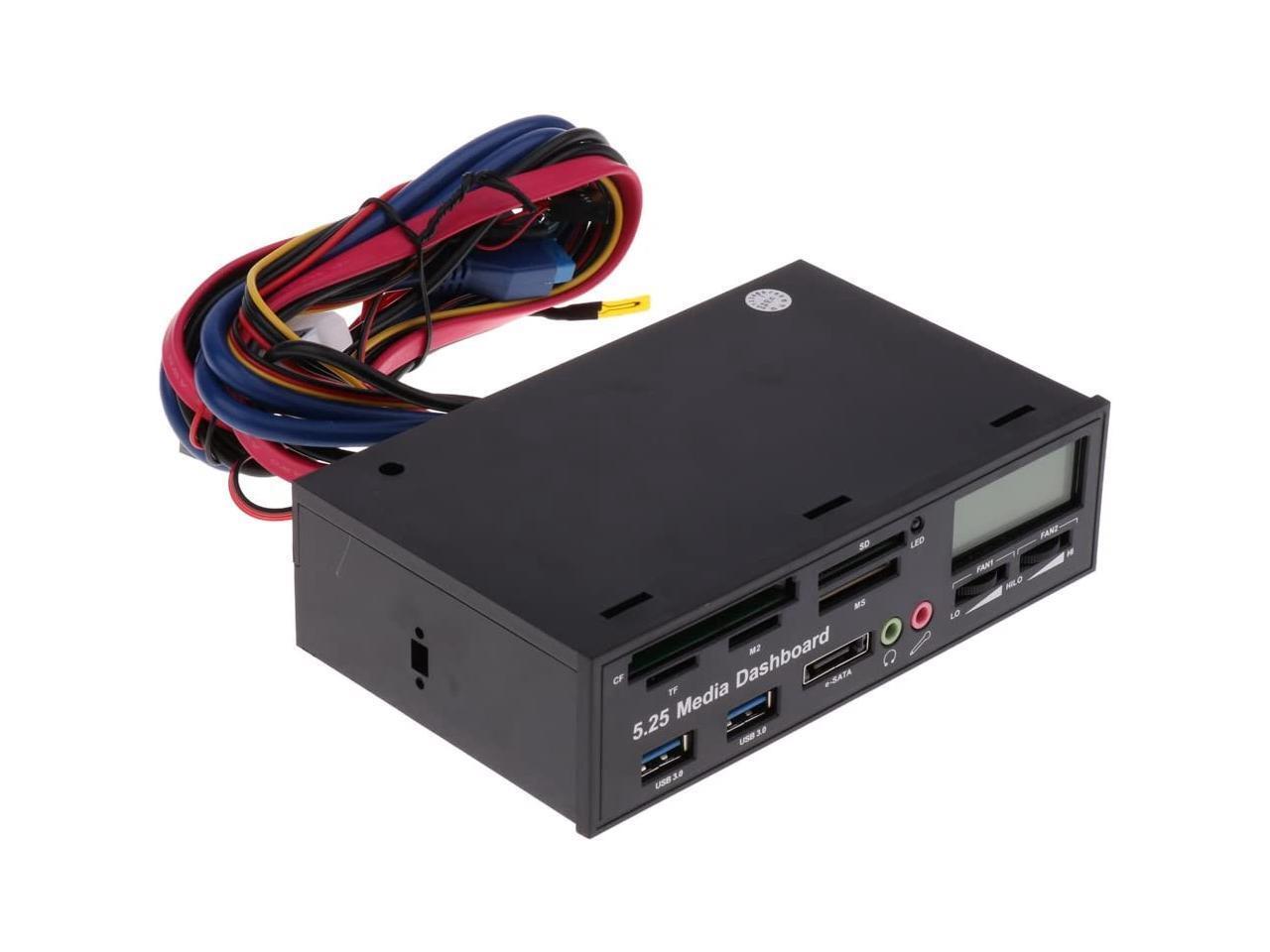 CORN USB 3.0 All in One 5.25 inch Internal Front Panel Card Reader for ...