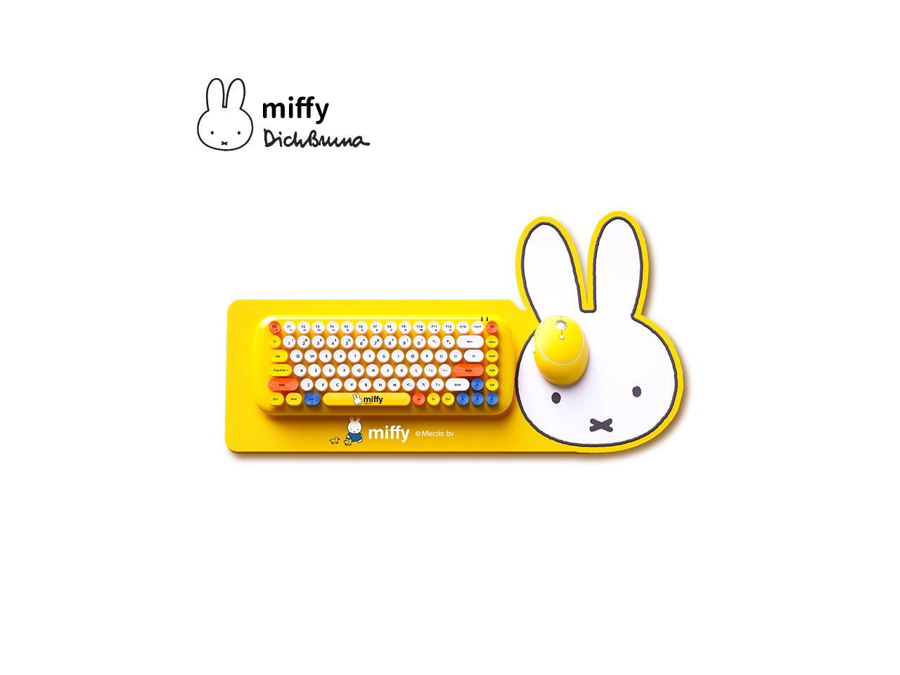 Miffy Wireless Usb Keyboard Game for Laptop Notebook Keyboard and Mouse ...